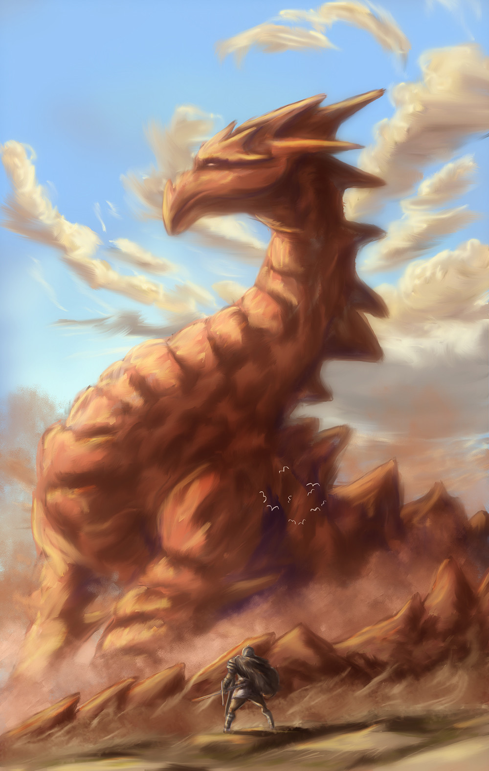 ArtStation - Dragão de Barro