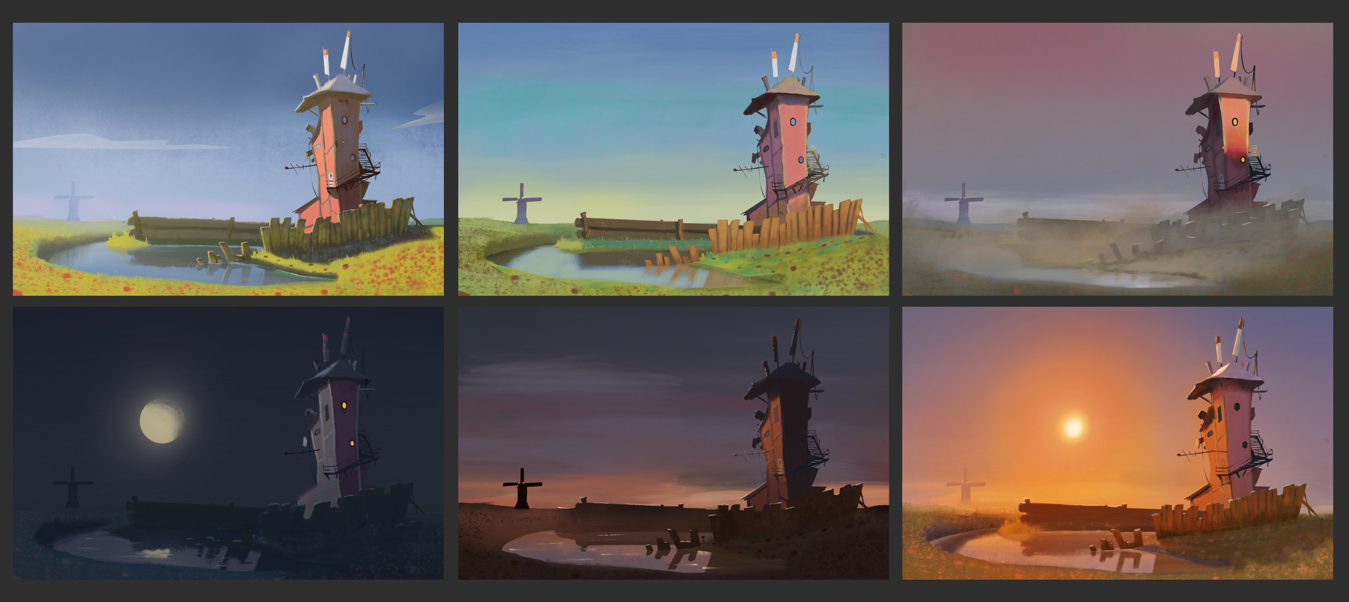 ArtStation - Time of day study