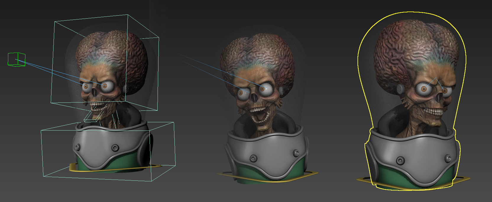 Ralph Sutter - Mars Attacks - Martian