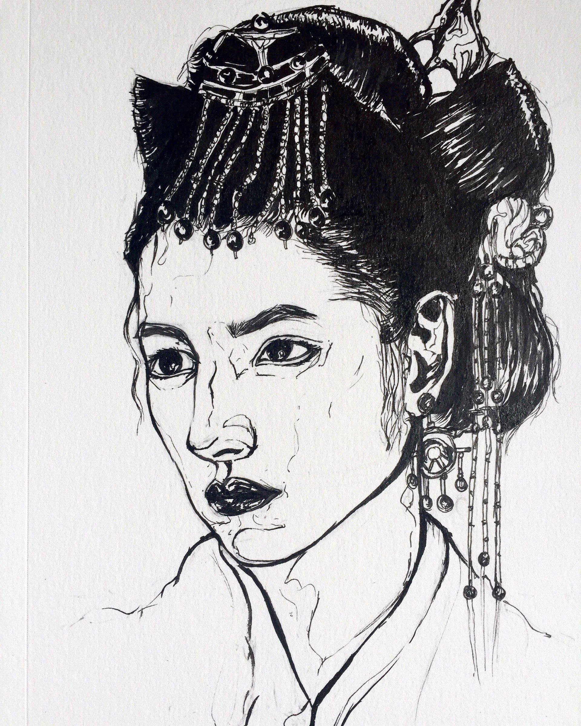 ArtStation - Ink Drawing