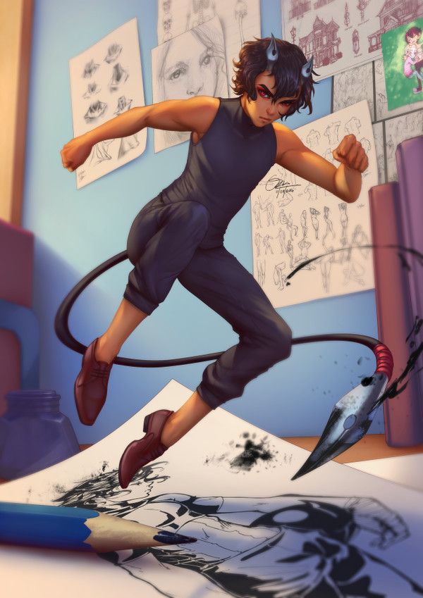 ArtStation - Irri with Ink