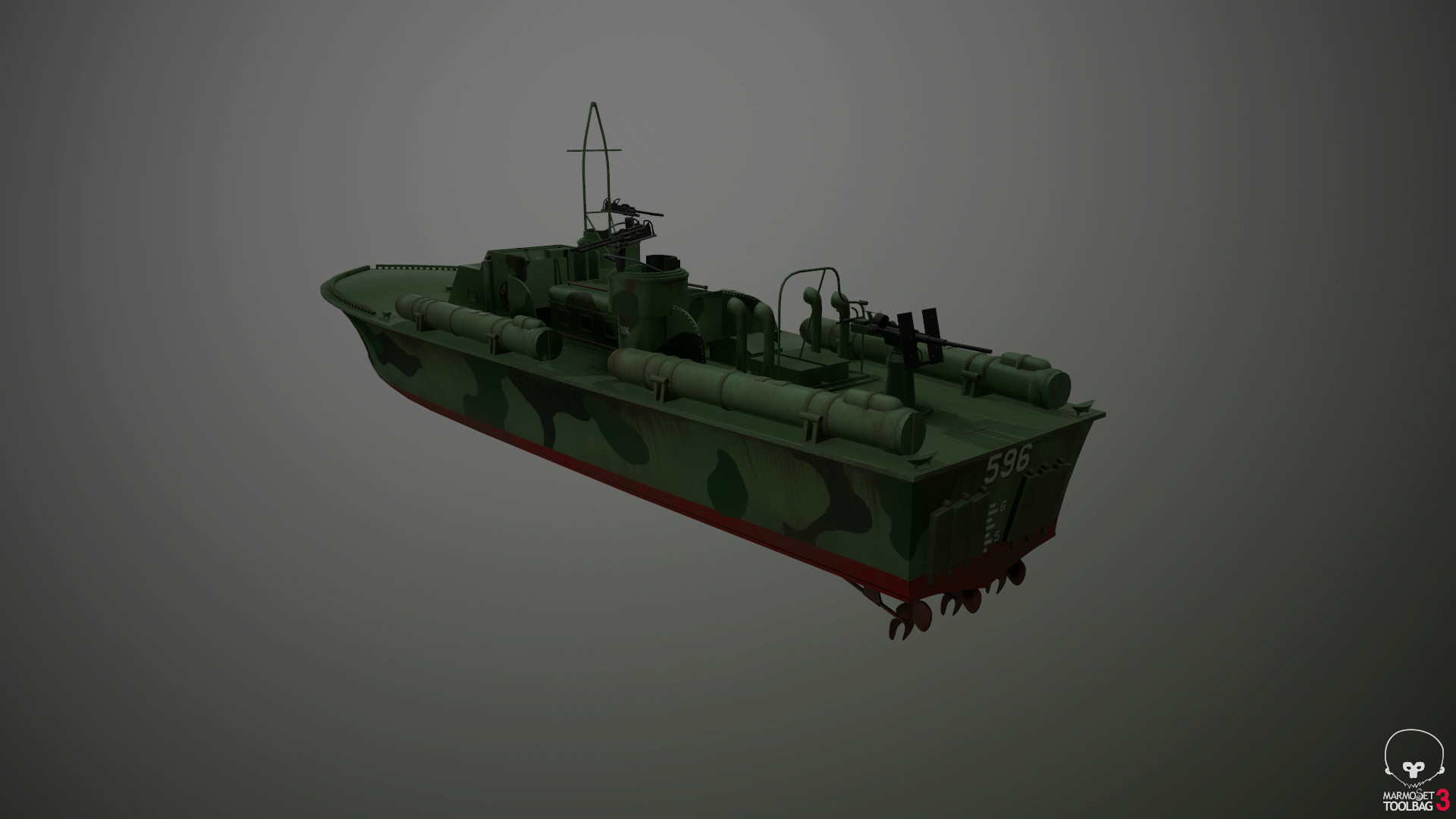 Bethany Cox - WW2 Patrol Torpedo Boat - Elco 80