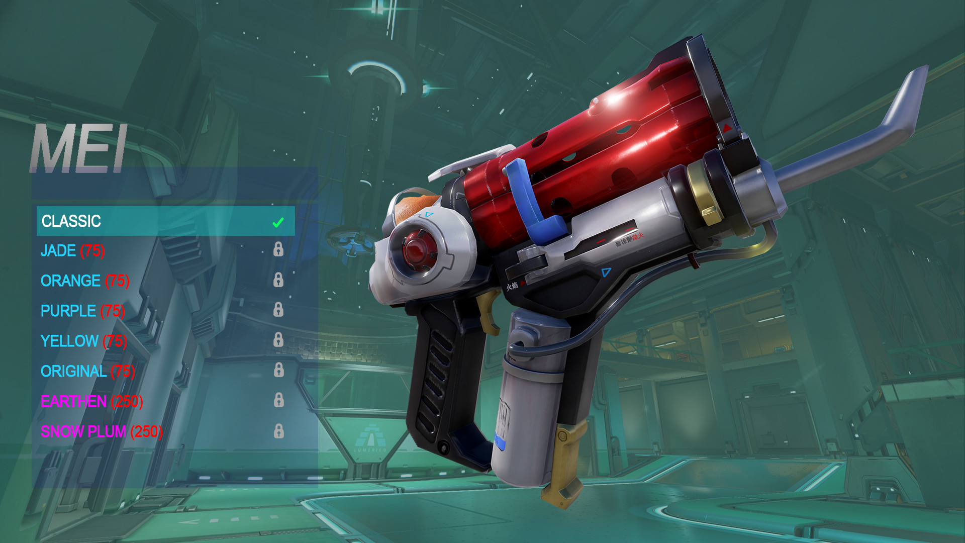 ArtStation - Overwatch Mei flamethrower