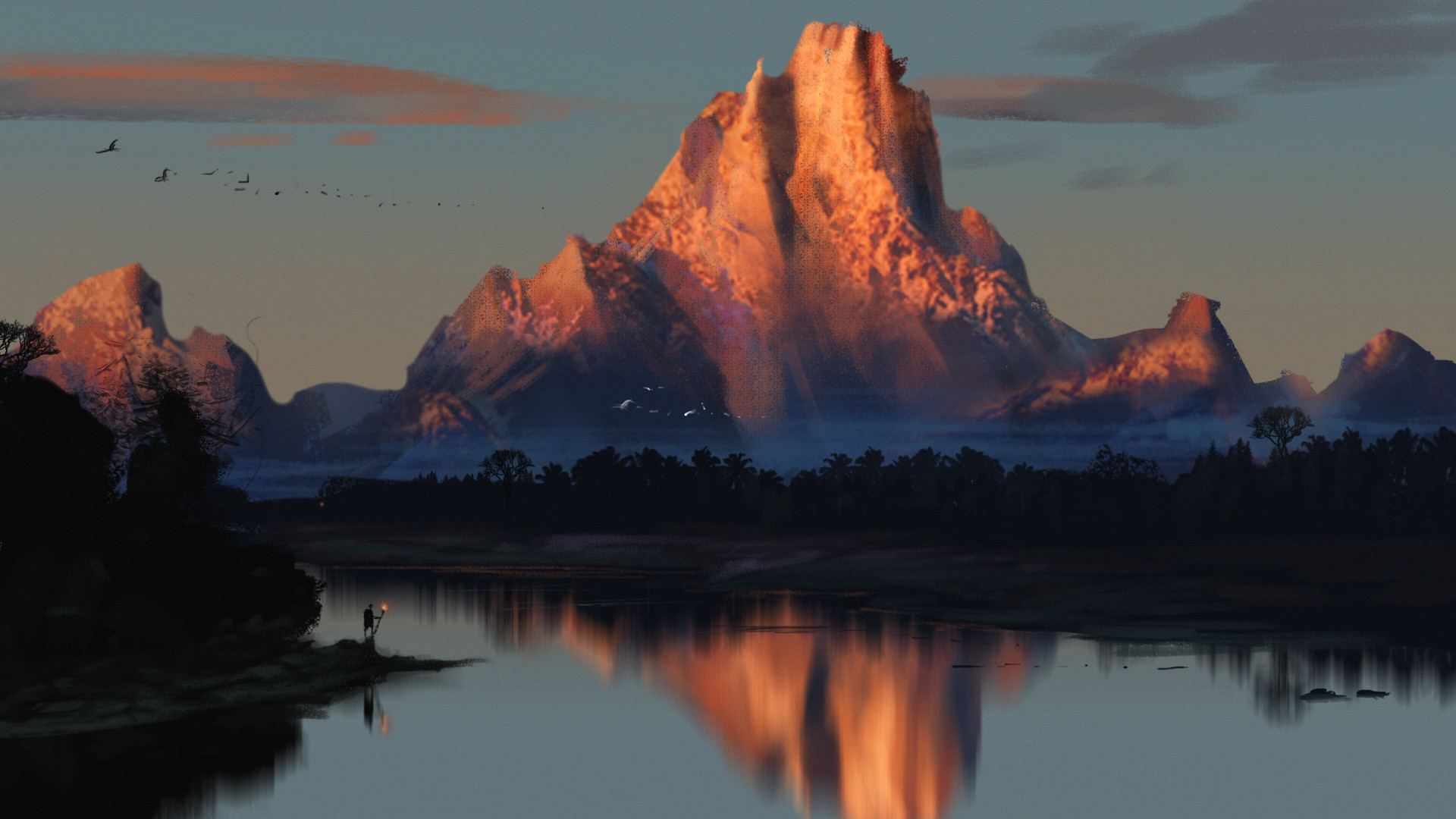 ArtStation - Red Mountains