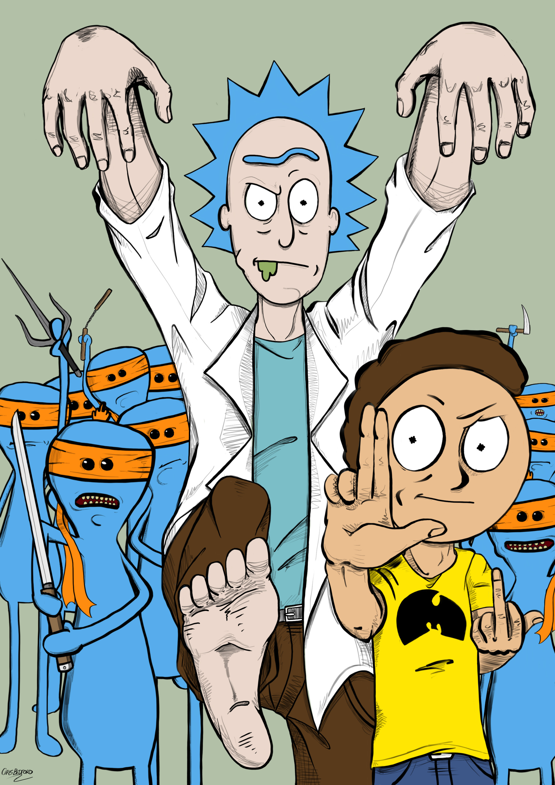 ArtStation - Enter The Rick