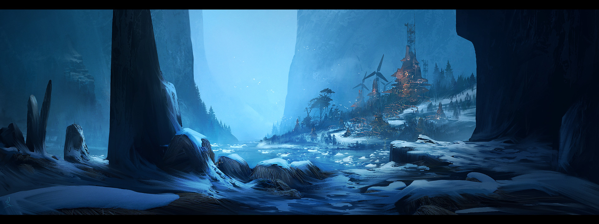 ArtStation - 1/365 : Snowy tribe