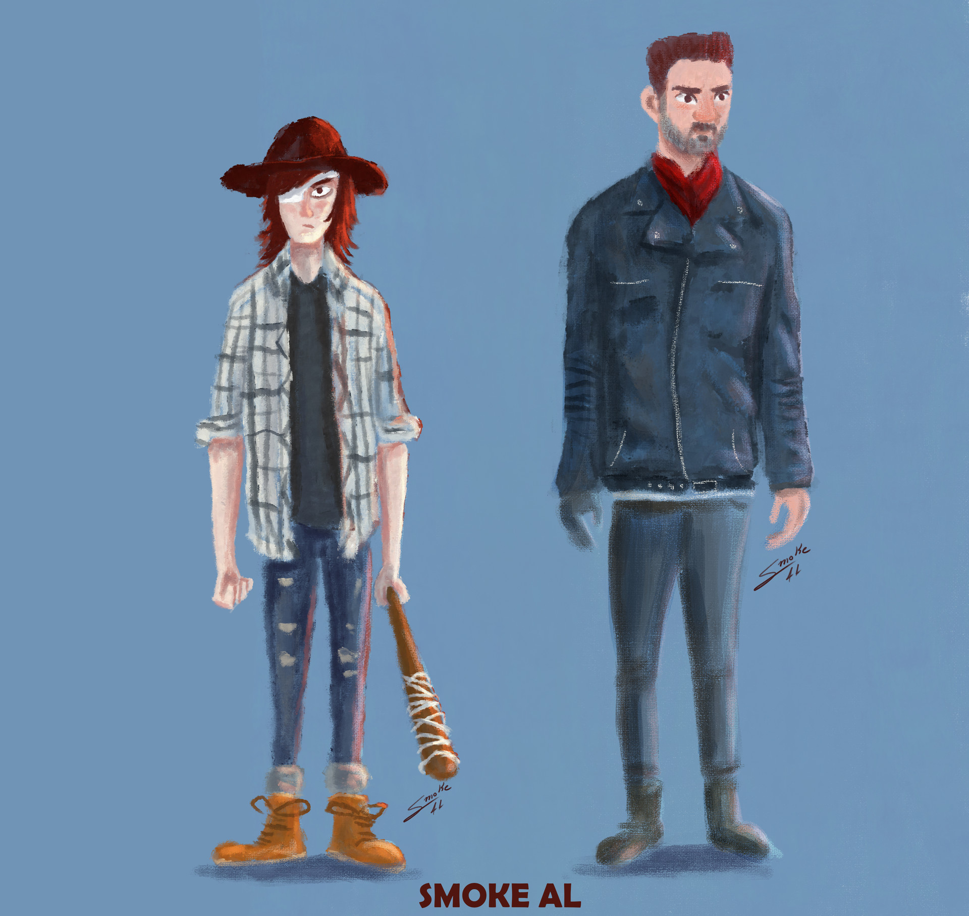 Negan And Carl