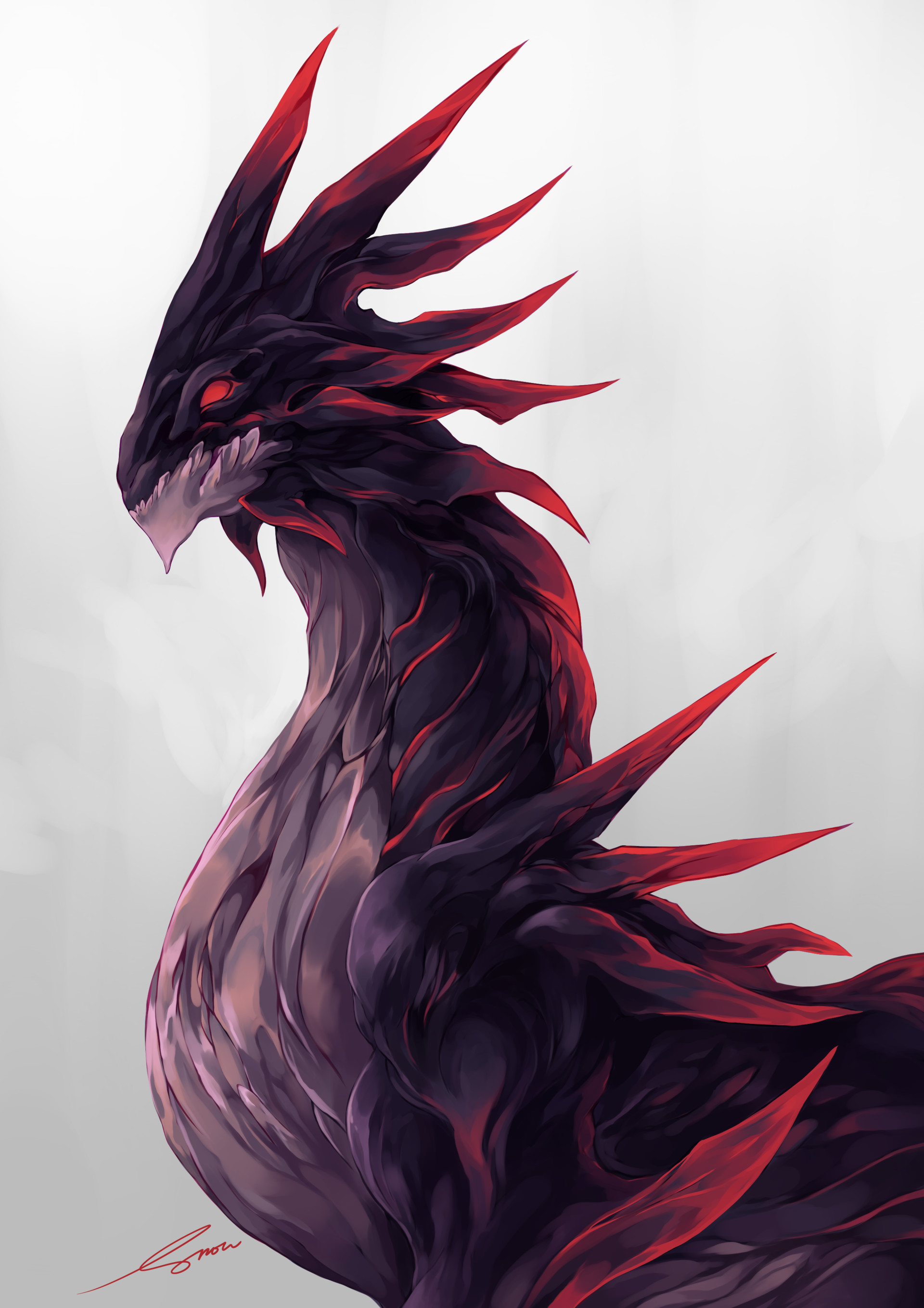 ArtStation - Elder Crest Dragon