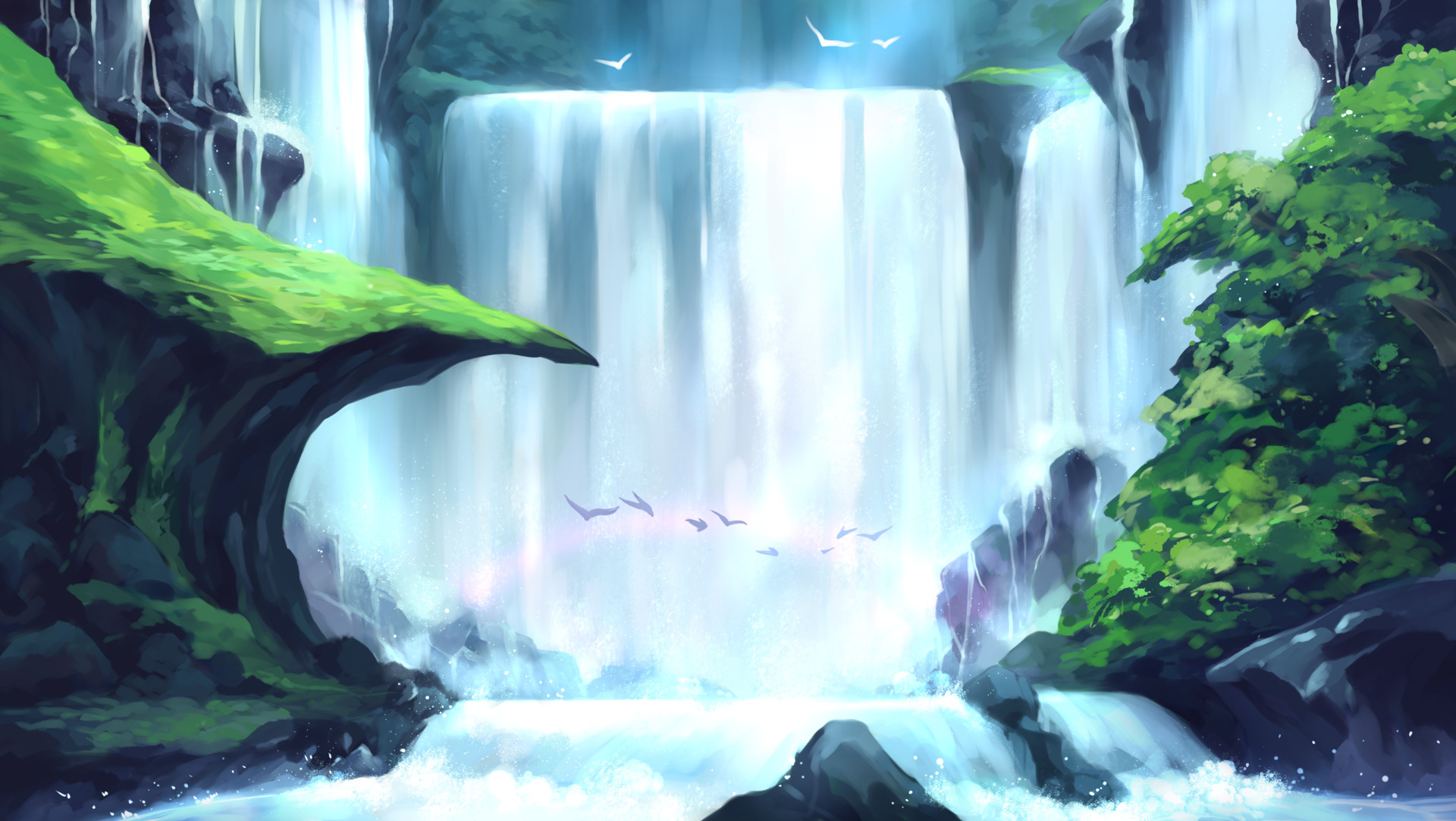 ArtStation - Waterfall