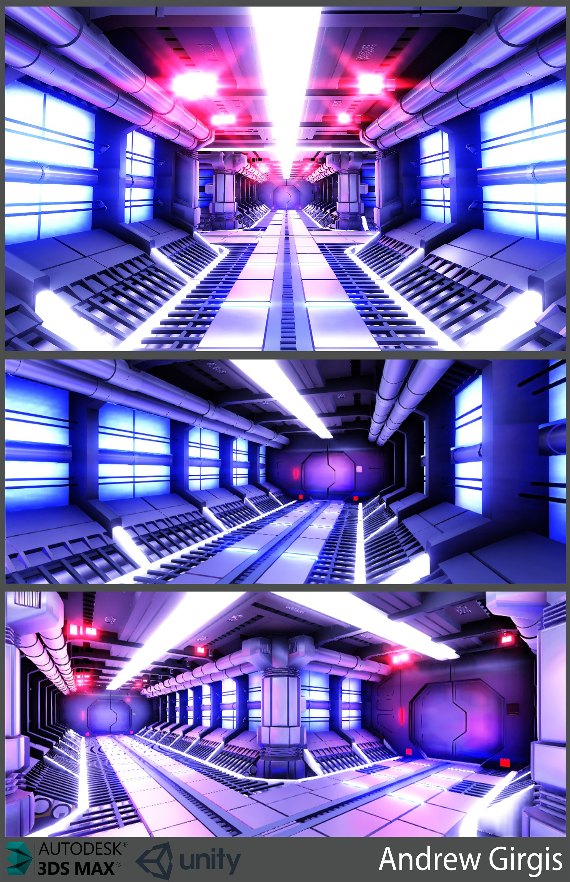 ArtStation - Corridor Sci-Fi