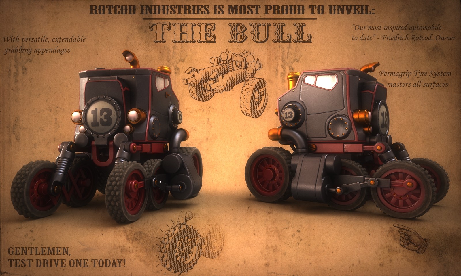 ArtStation - Steam Tank