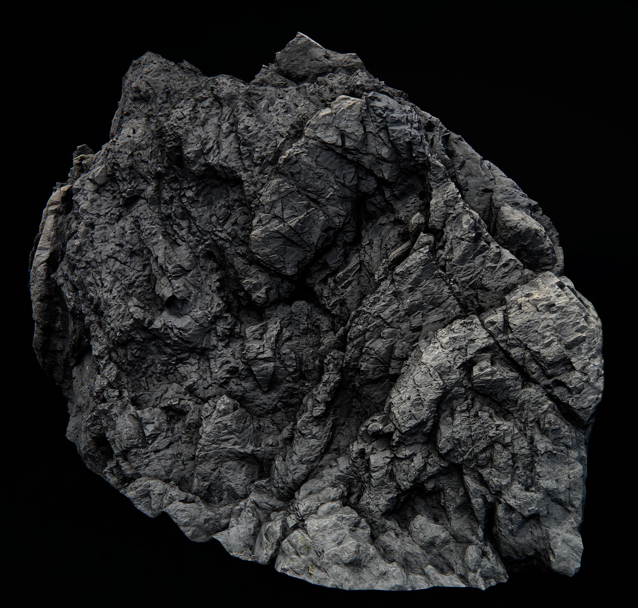 ArtStation - More Rock Photogrammetery