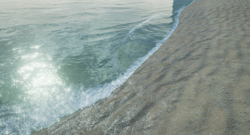 ArtStation - Photorealistic Shader Ocean UE4
