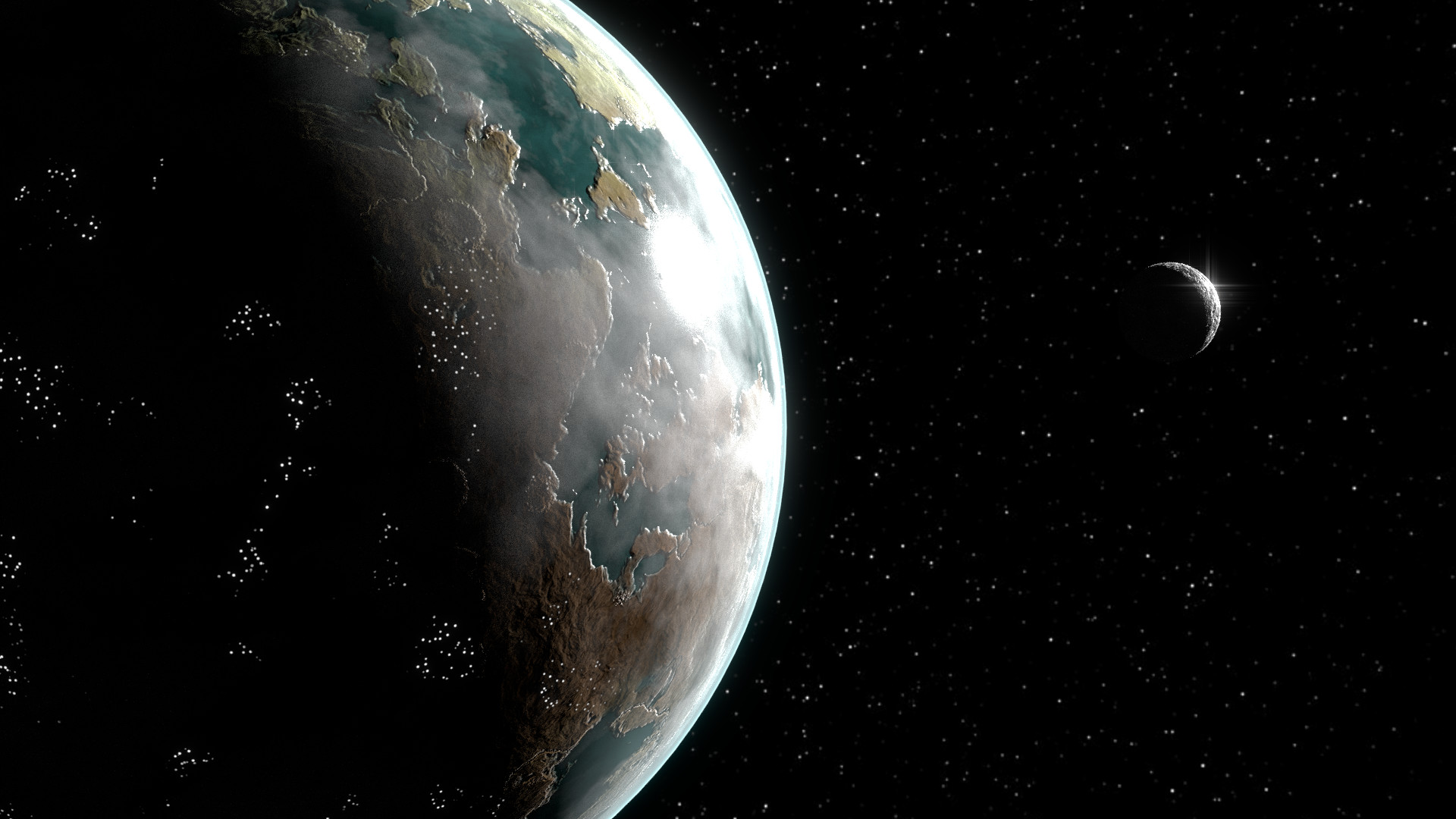ArtStation - Procedurally Generated Planets