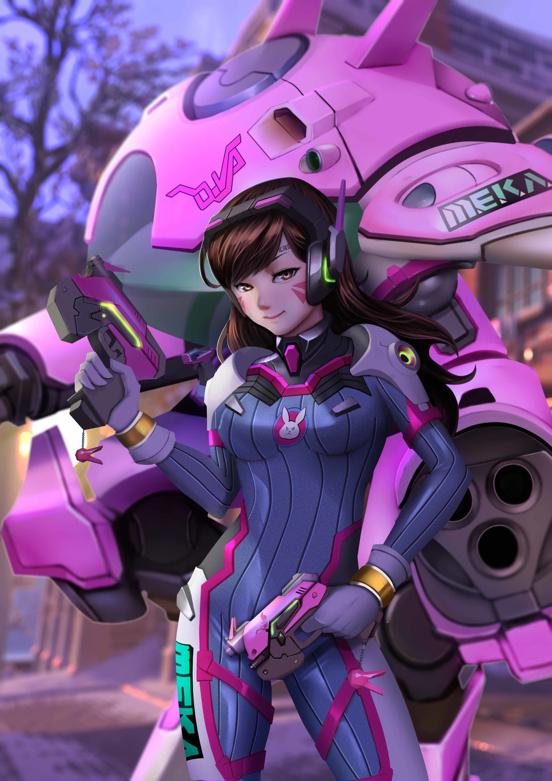 ArtStation - D.VA fanart