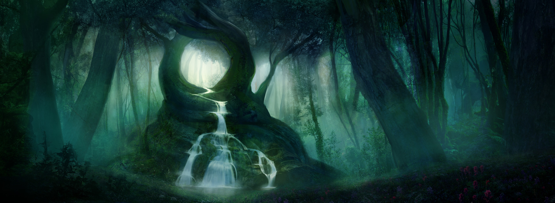 ArtStation - Mysterious tree