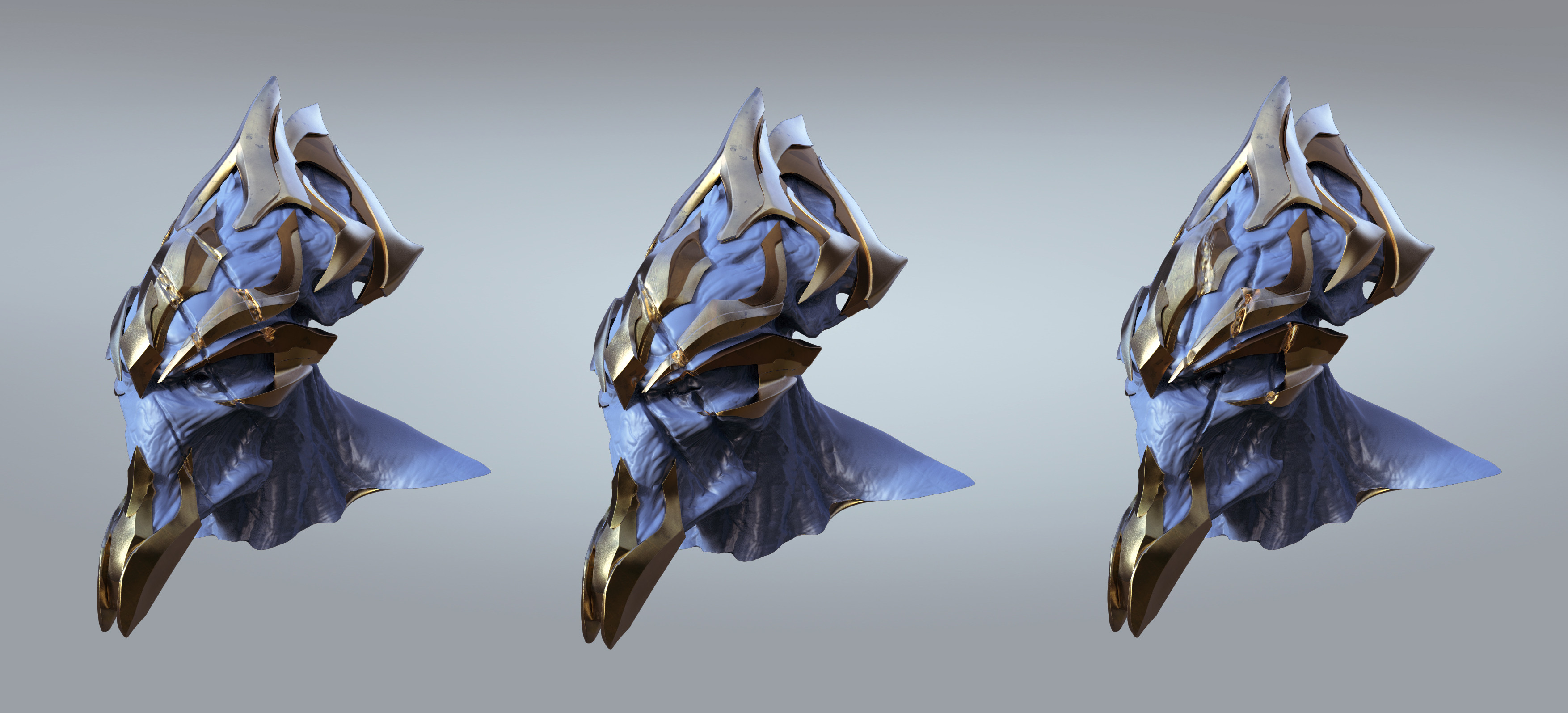 Jonathan Berube - Starcraft II Legacy of the Void Zealot Art Direction