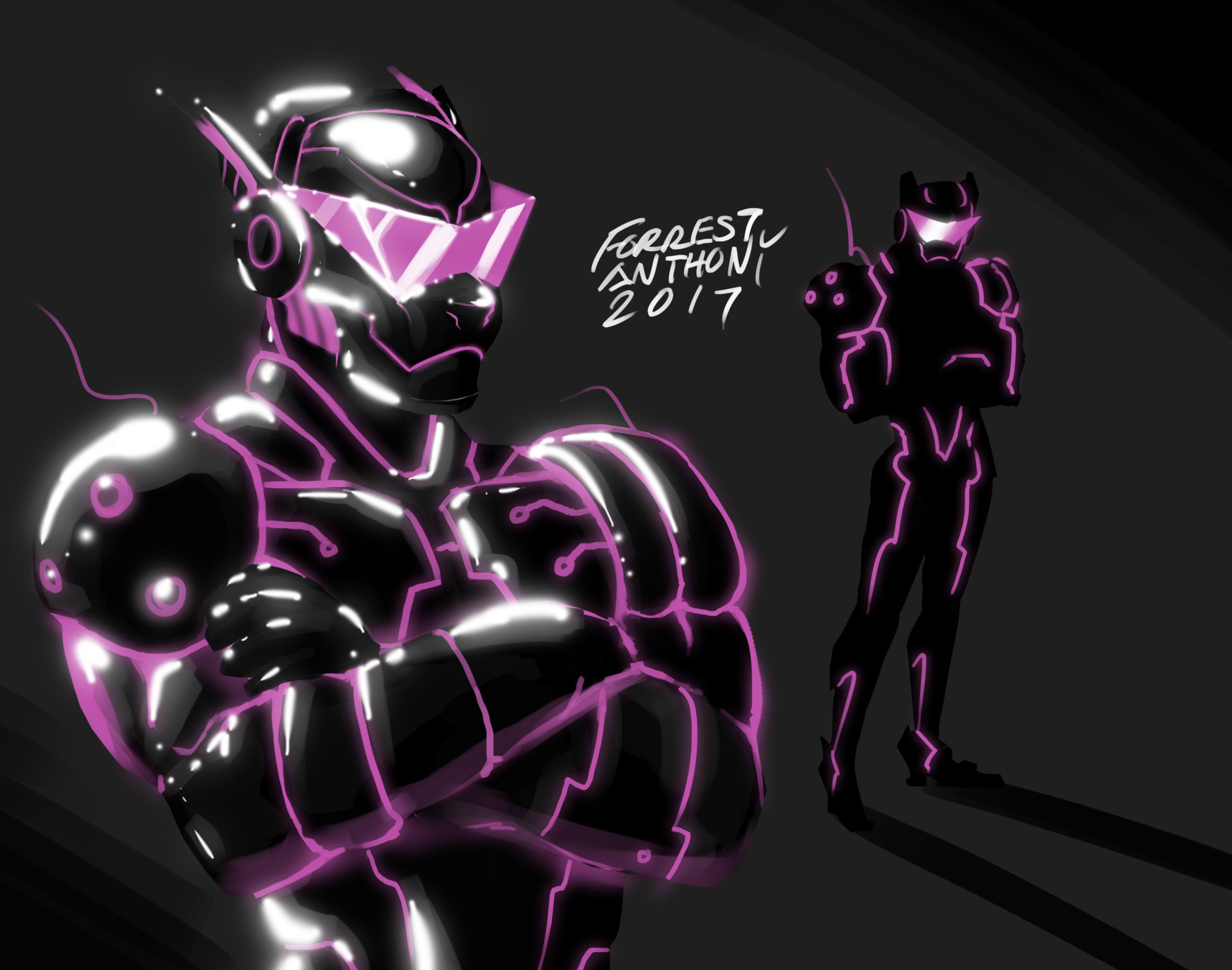 ArtStation - Synth Panther Driver concept