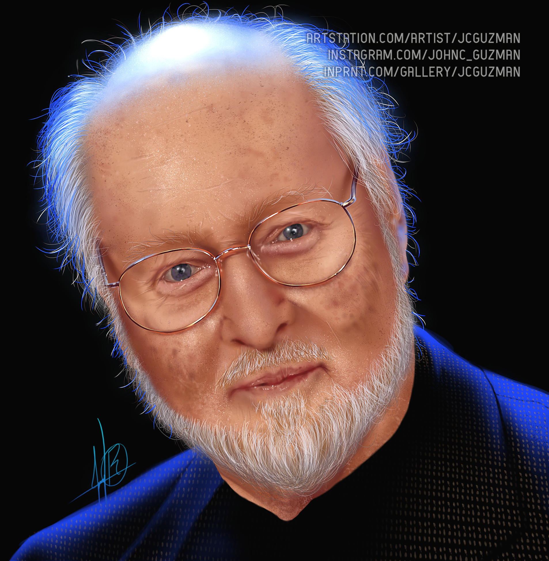 ArtStation - John Williams - Portrait
