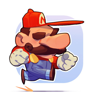 ArtStation - Mario Run