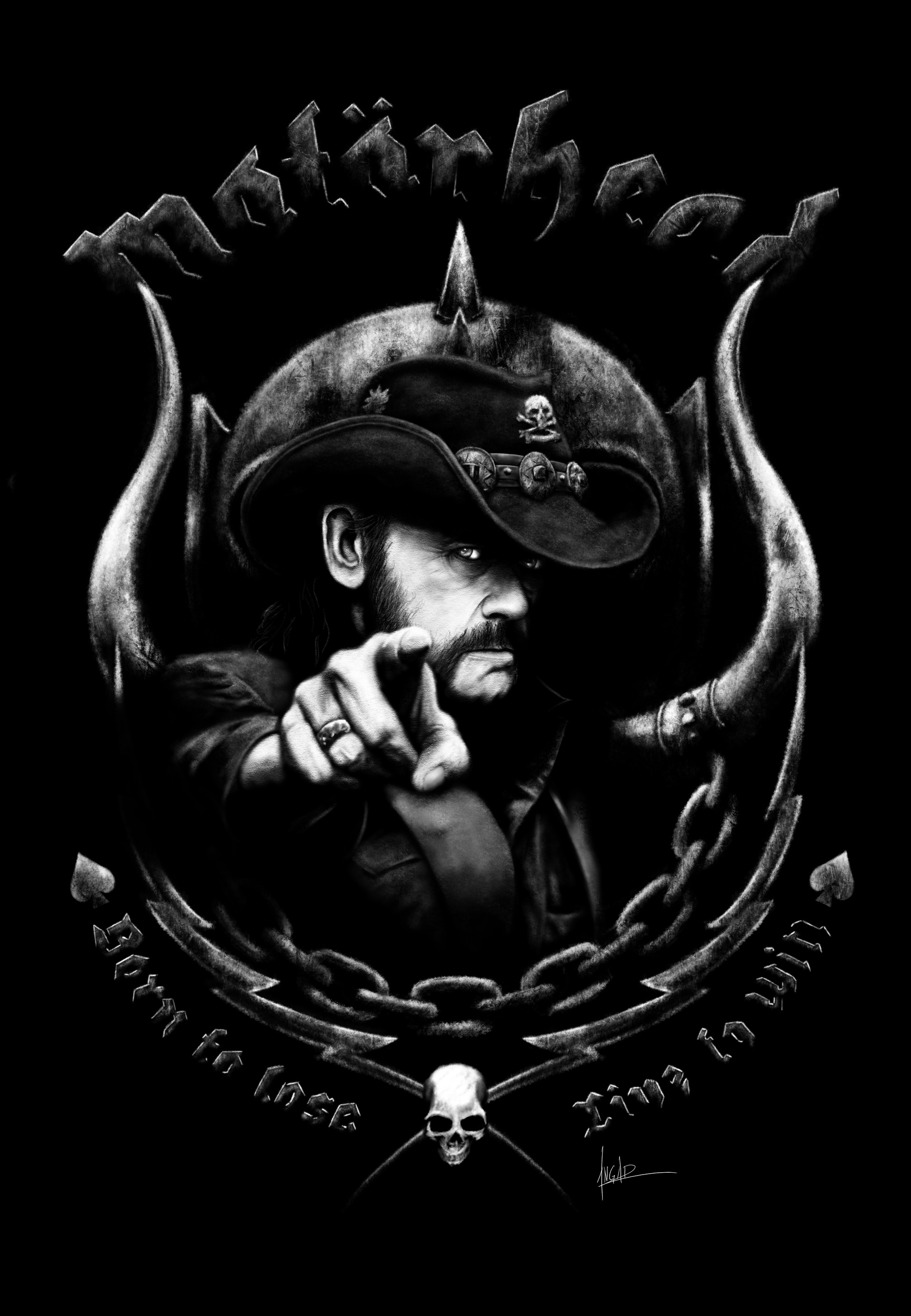 ArtStation - Motorhead art commission.