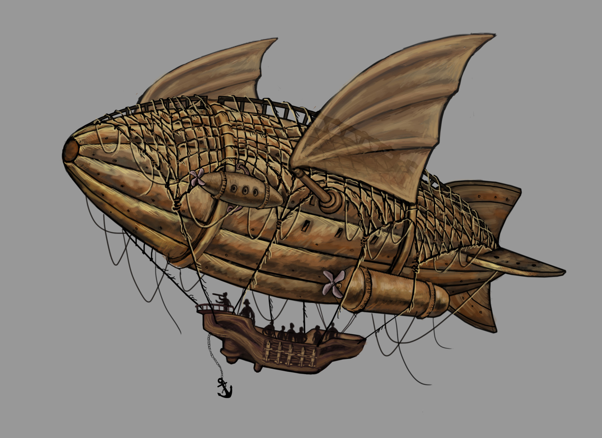 ArtStation - the airship