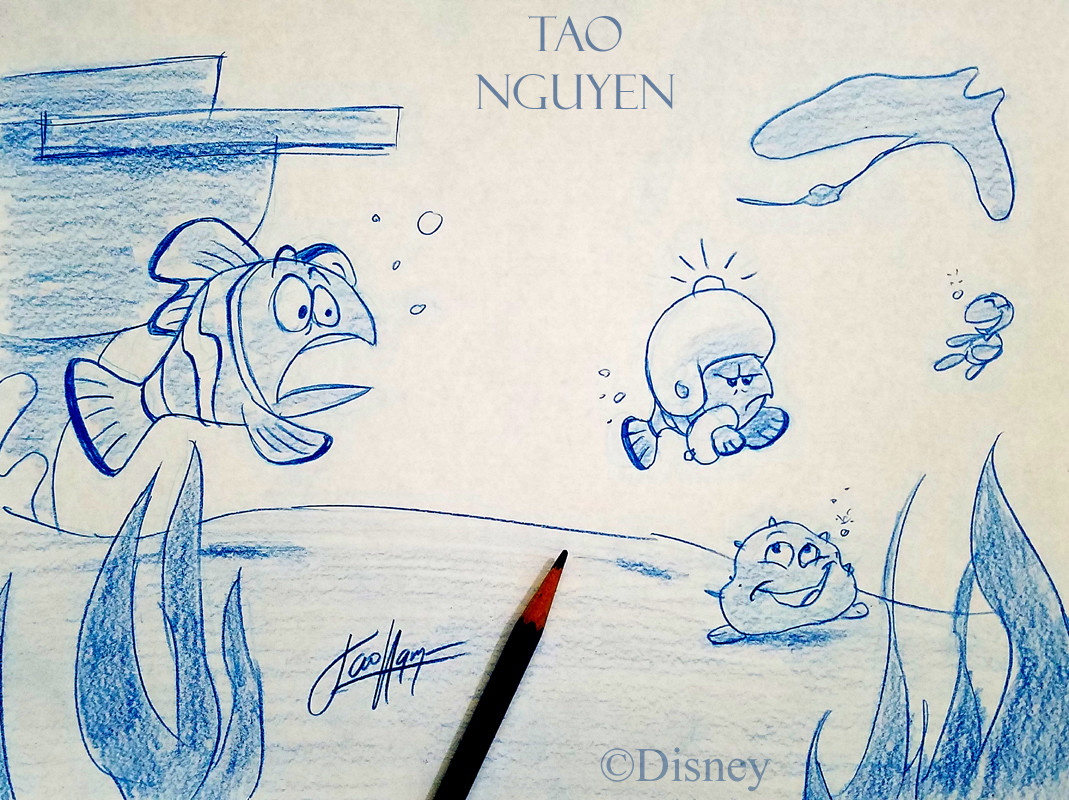finding nemo sketches