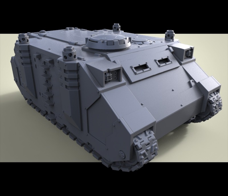 ArtStation - Warhammer 40k Rhino