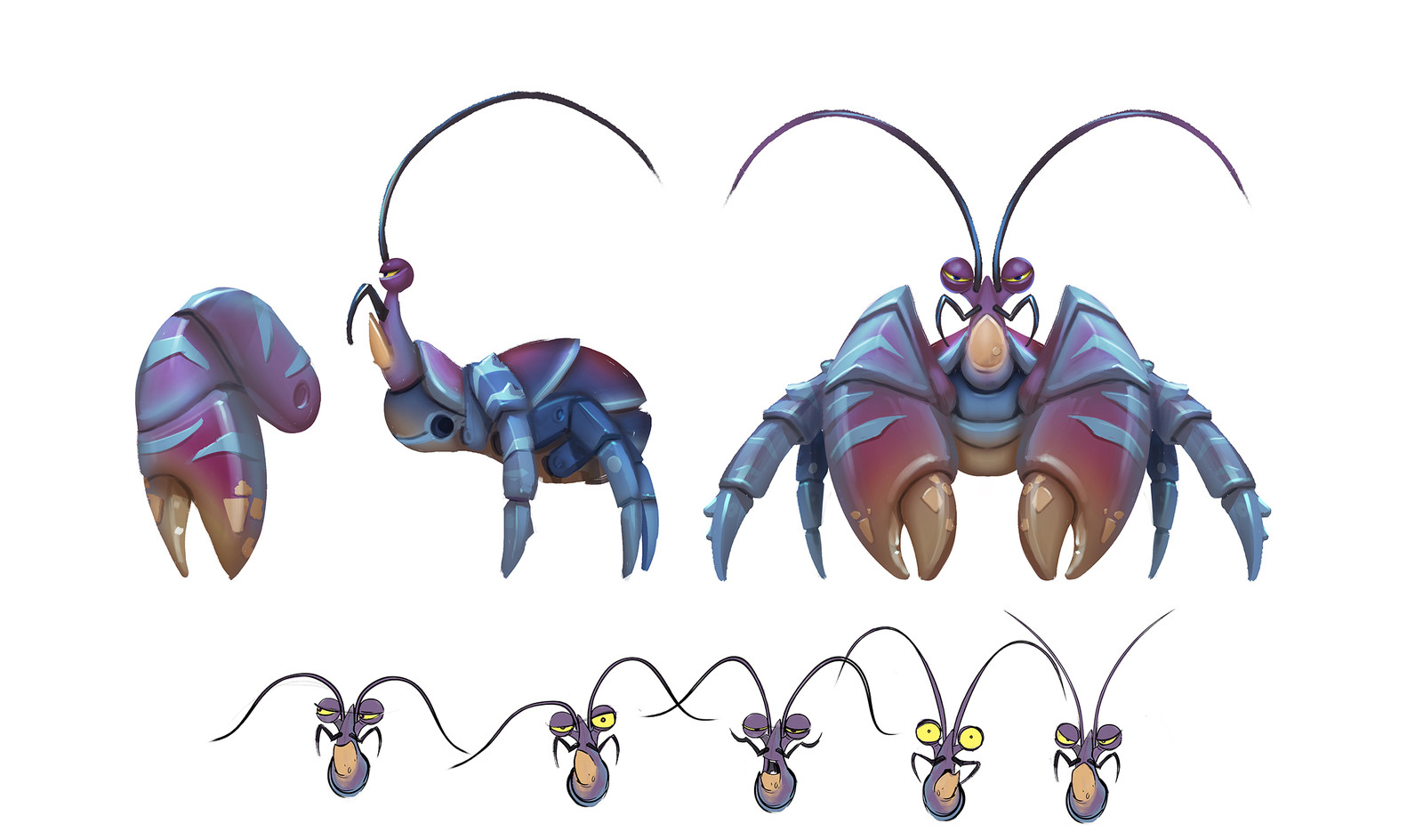 Damian Buzugbe - Moana Toy creatures and enemies - Disney Infinity 3.5