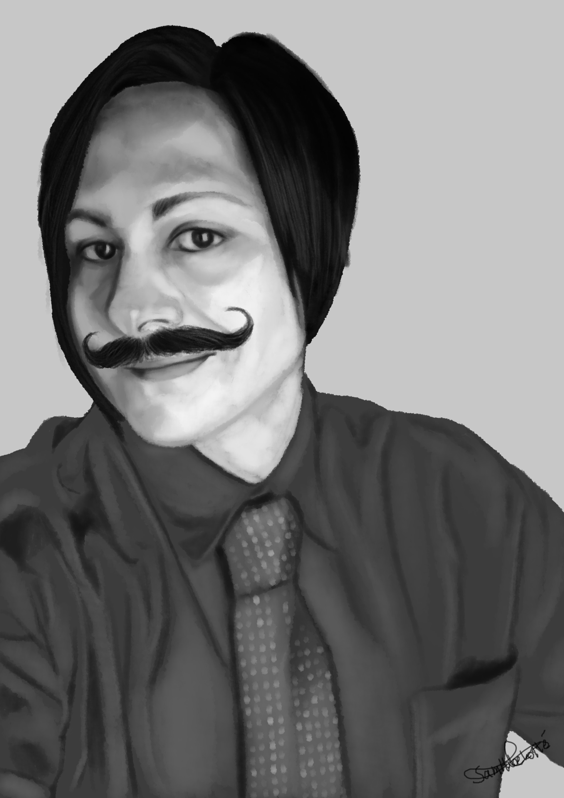 ArtStation - A fancy moustache