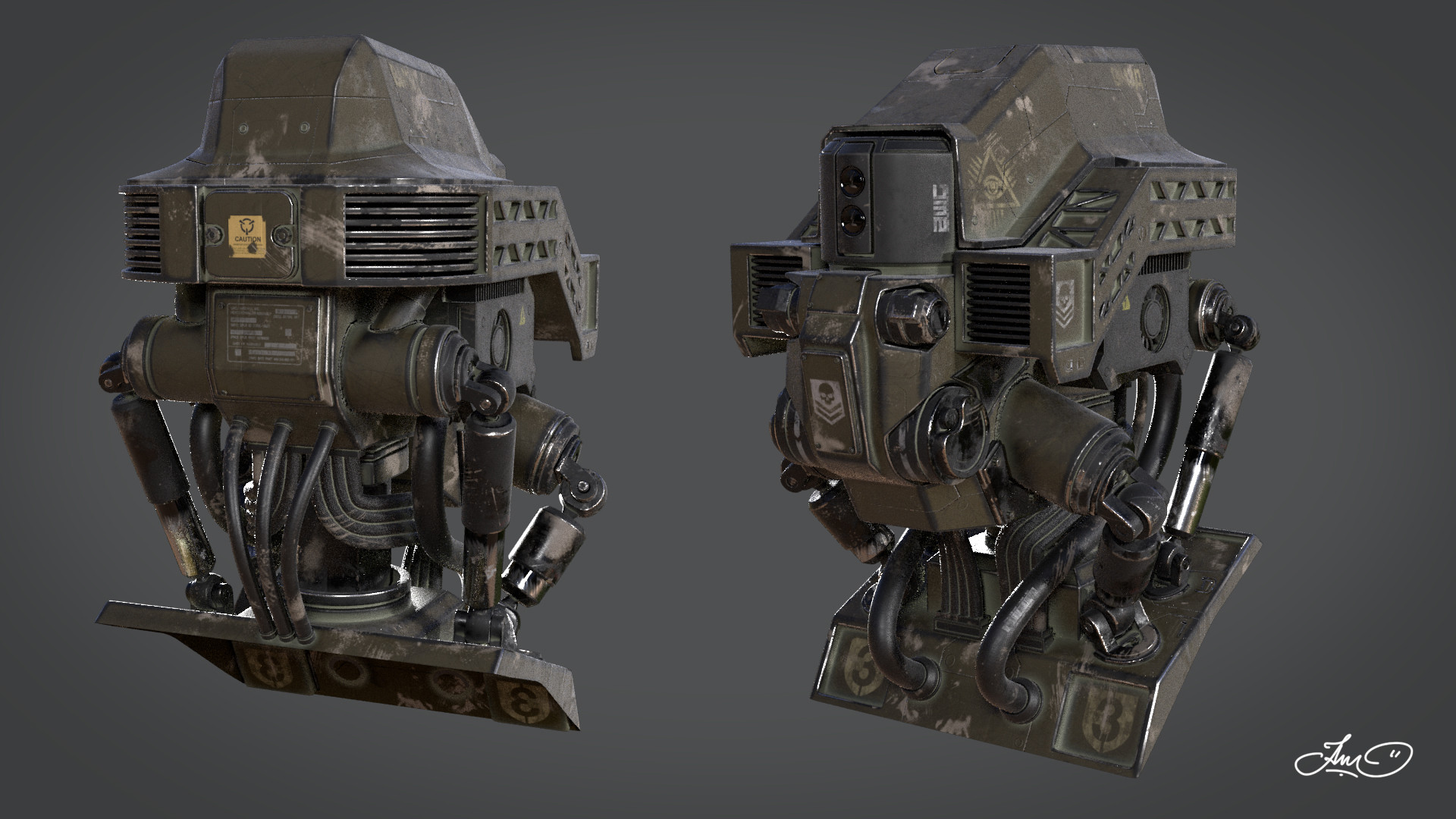 ArtStation - Robot Head