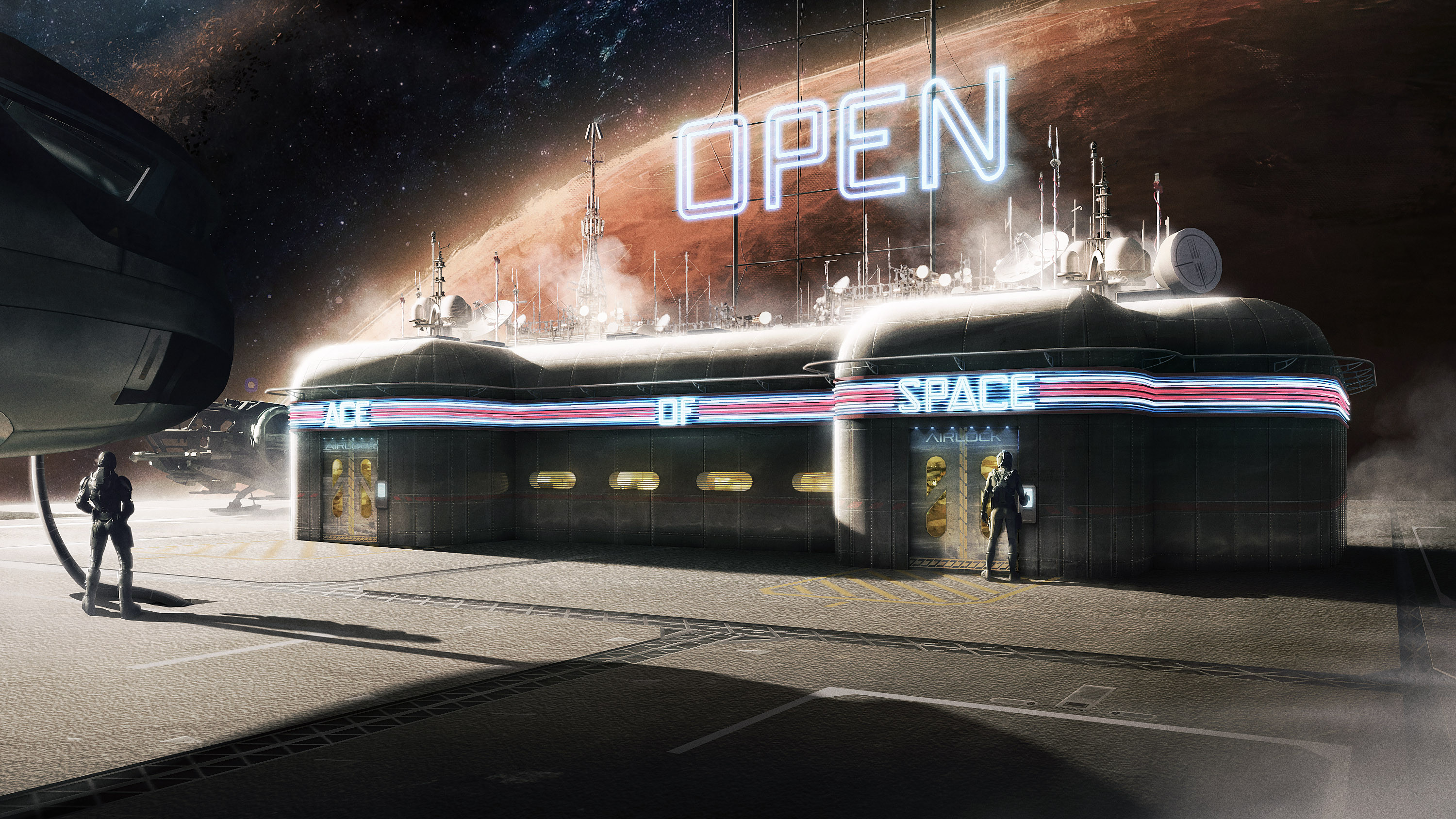 Tomoya Hearnshaw - Space diner!