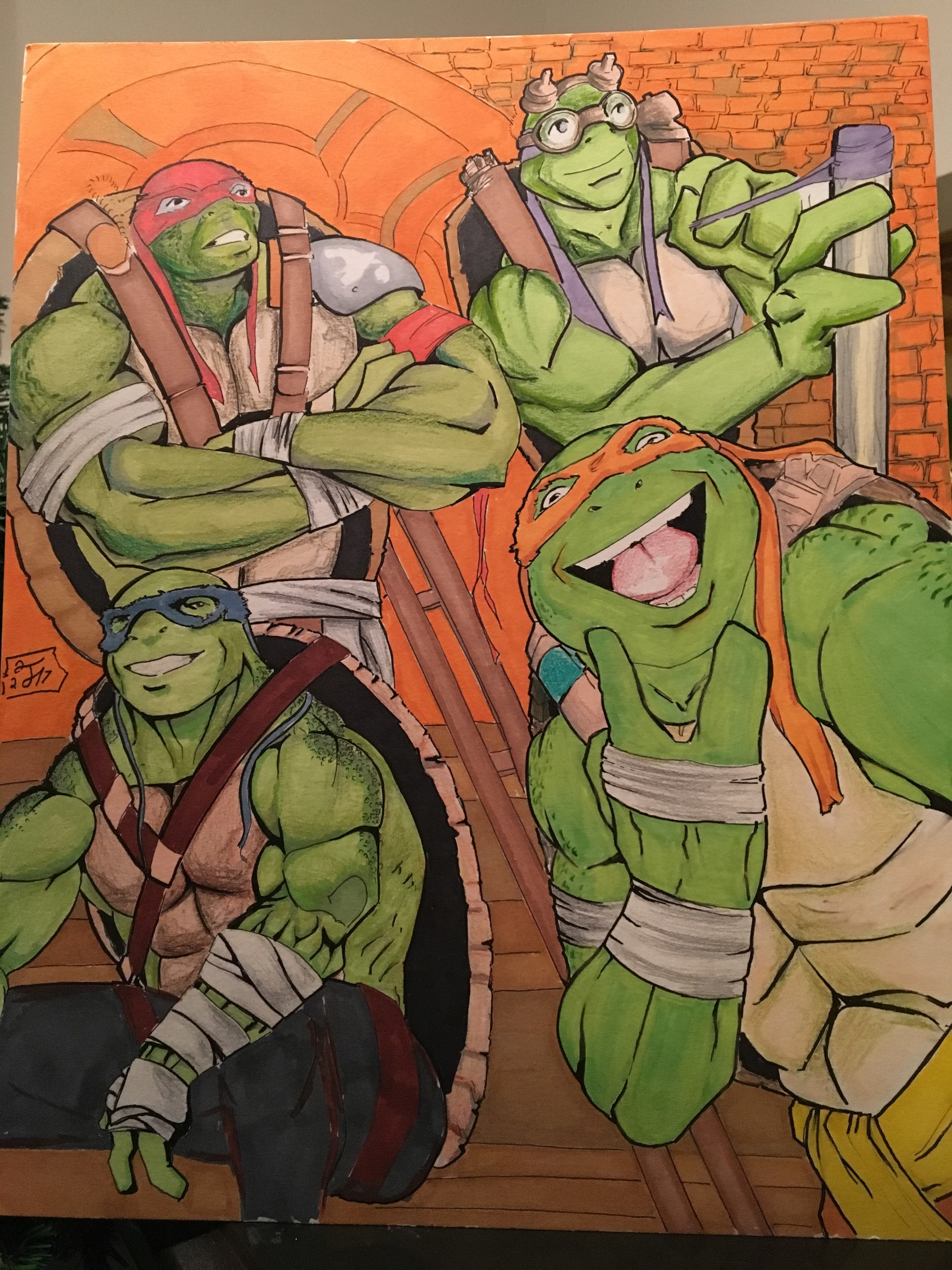 ArtStation - Turtle Selfie