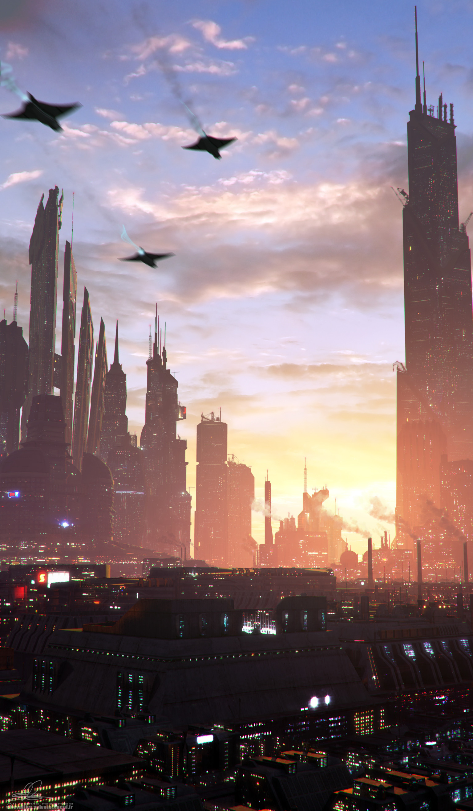 ArtStation - Rising sun