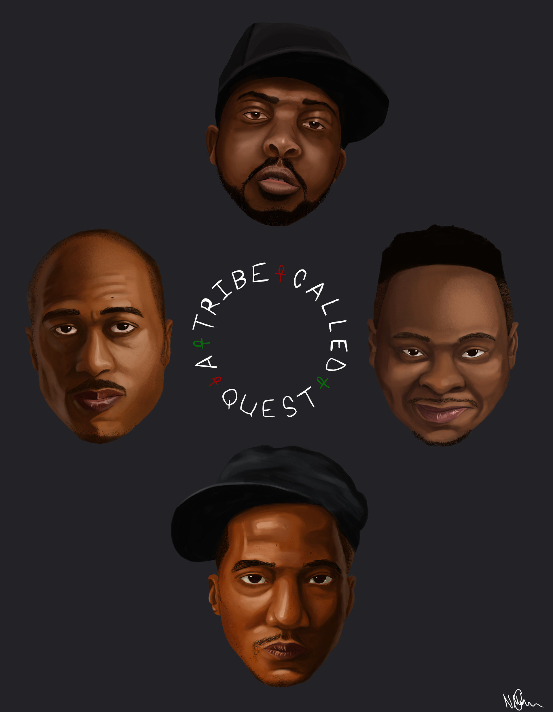 ArtStation - A Tribe Called Quest