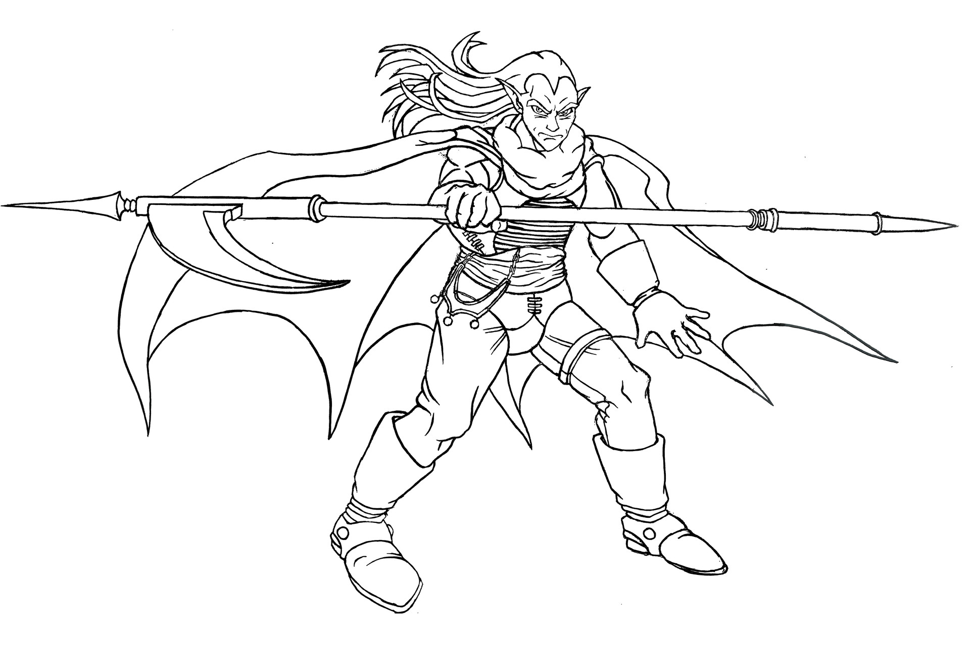 ArtStation - Black Wind Howls Ink