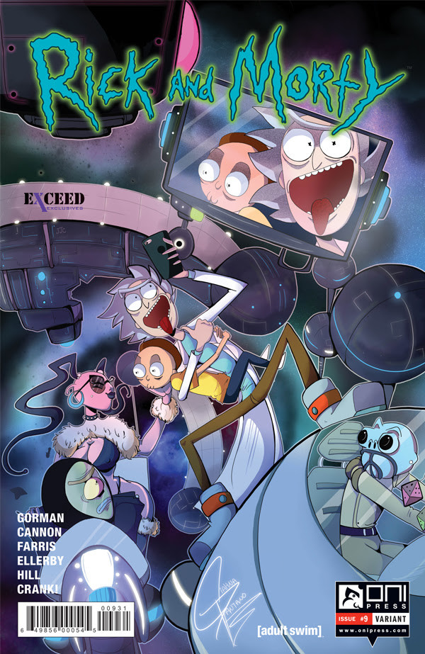 ArtStation - Rick and Morty Variant cover