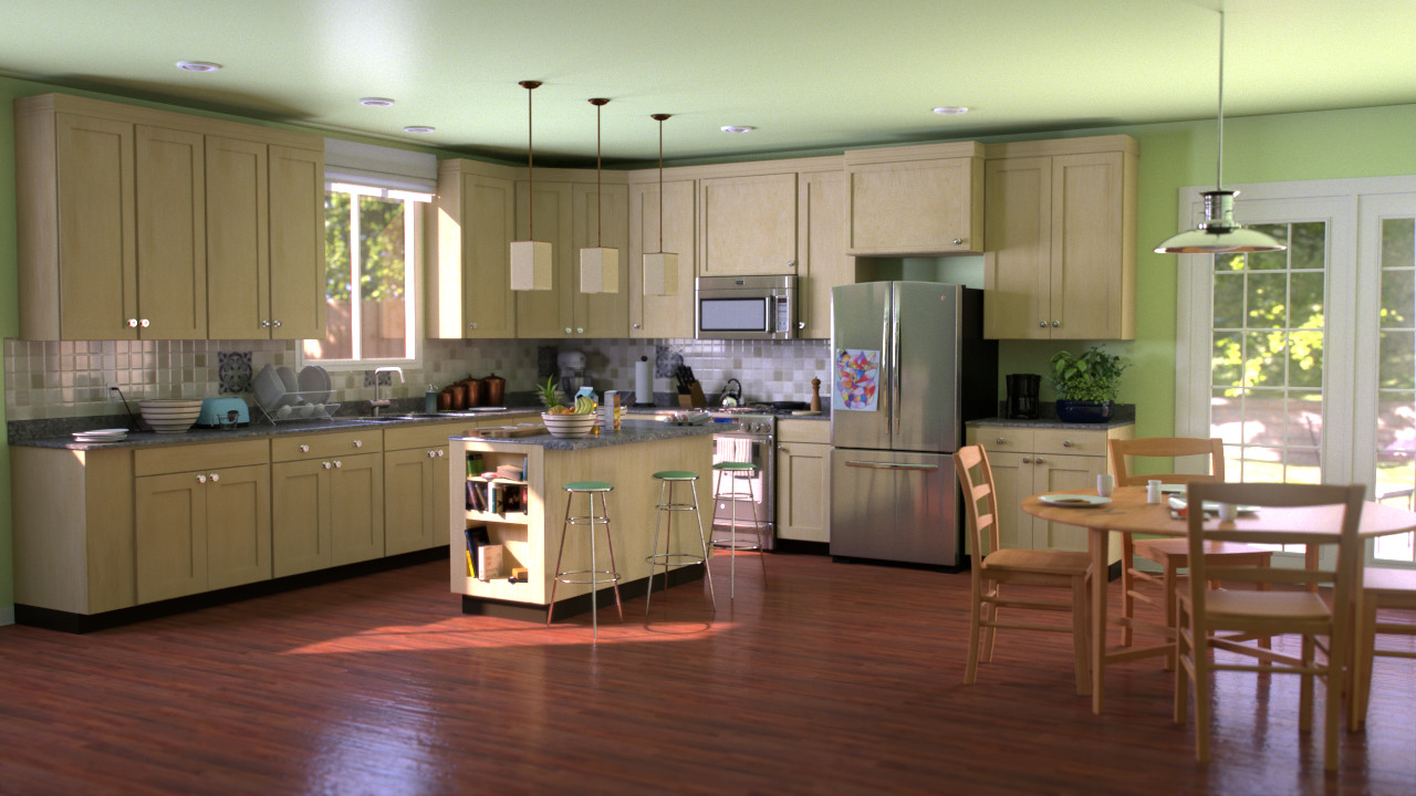 ArtStation - Kitchen Interior