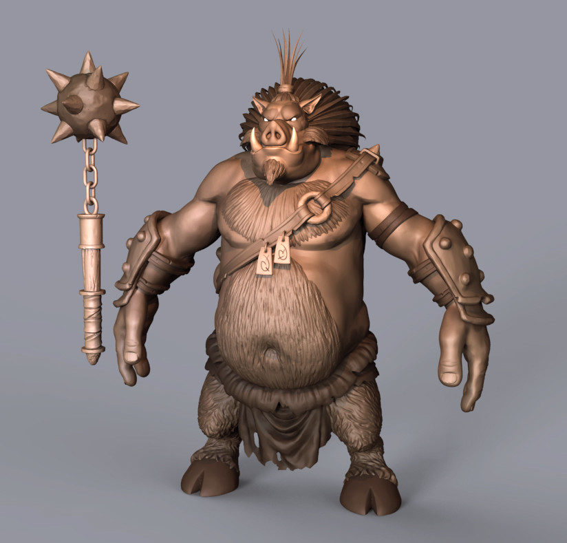 Louis Kaufman - Boar Warrior