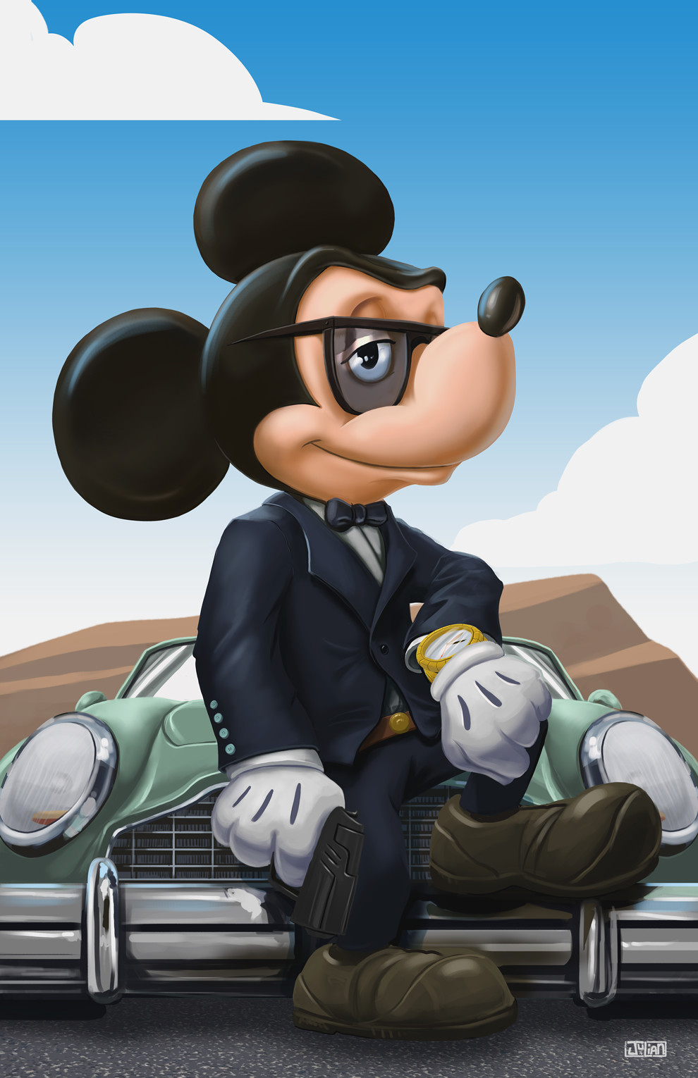 ArtStation - Double'OH Mickey