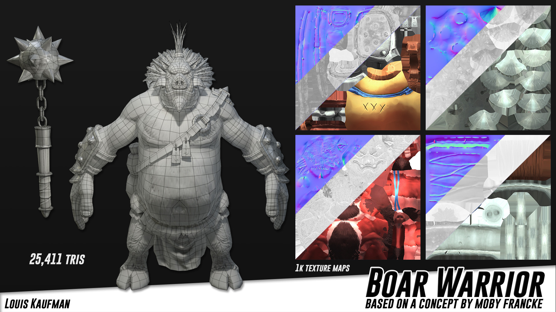 Louis Kaufman - Boar Warrior