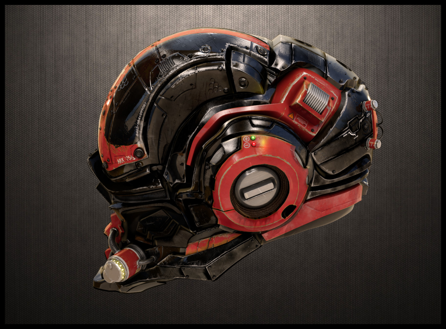 Mario Doni - Locust helmet