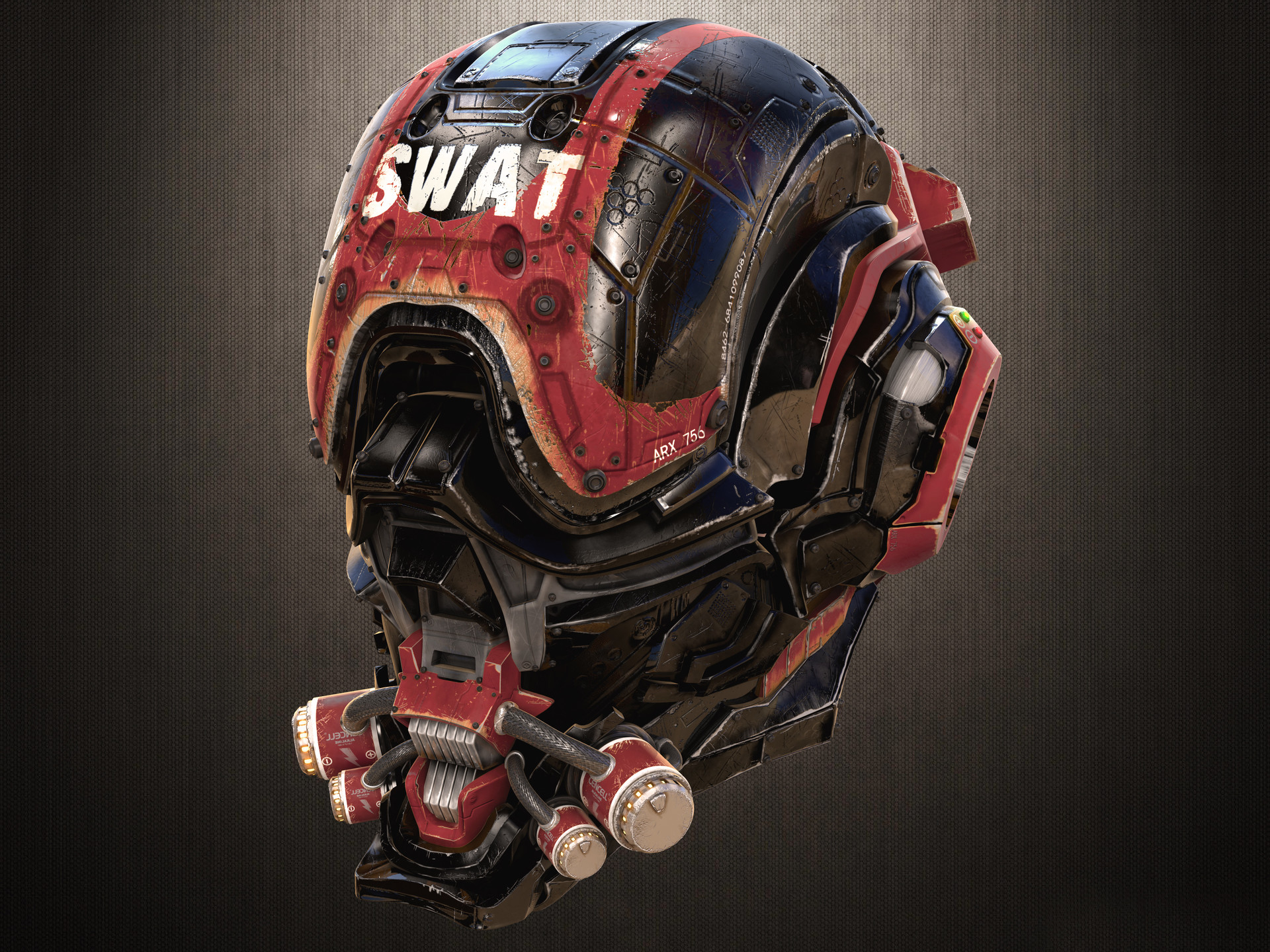 Mario Doni - Locust helmet