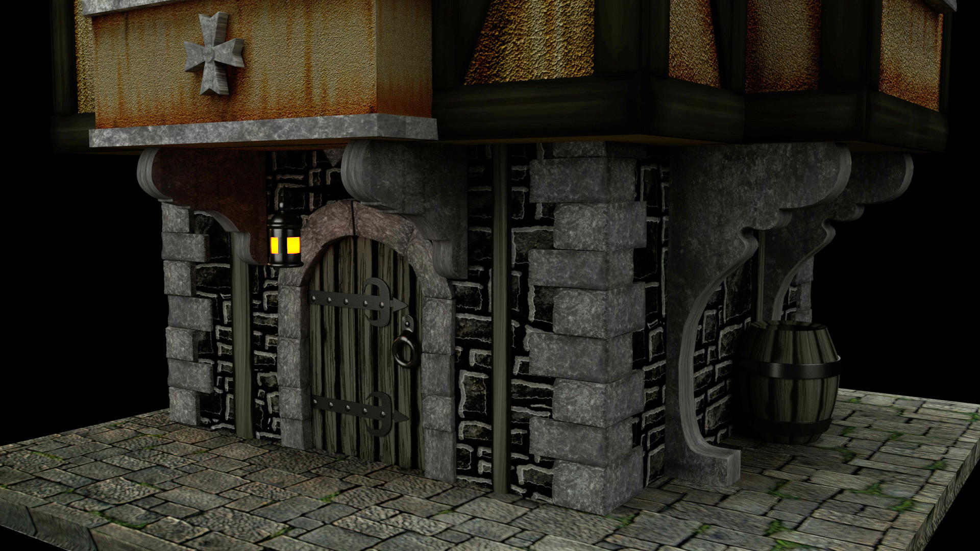 ArtStation - Medieval House