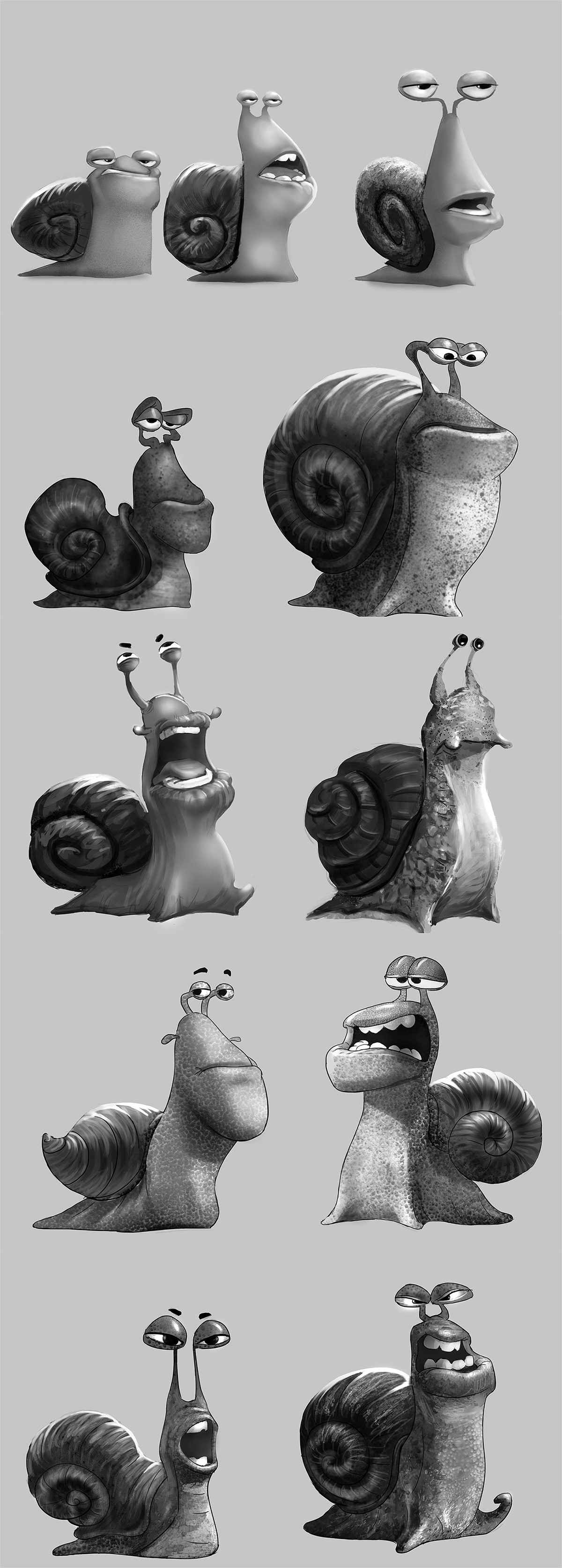 ArtStation - Snail & Slug