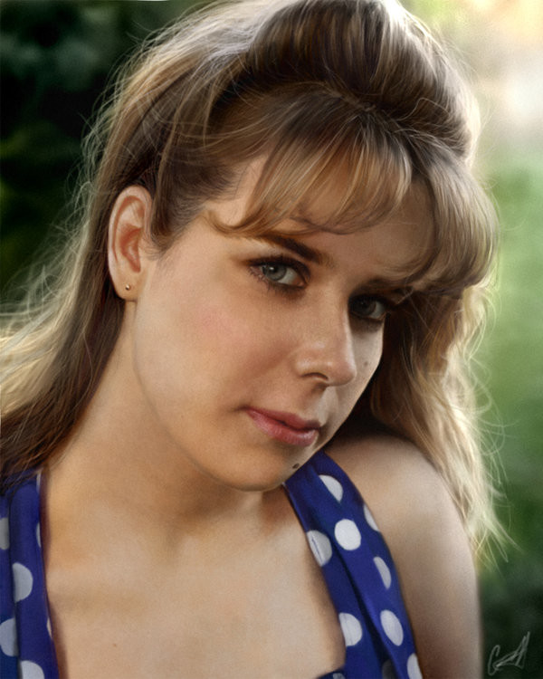 ArtStation - Tanja not Tonya. Photo real illustration...