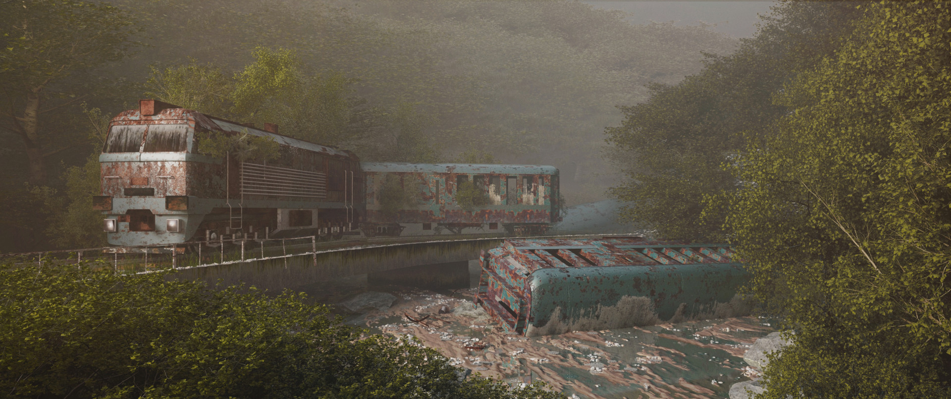 ArtStation - Train / Project for school