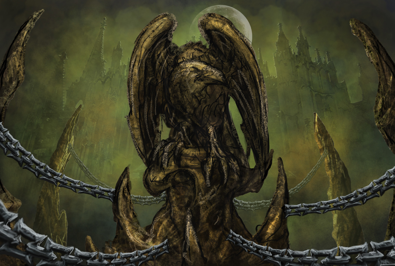 Edikt Art - Stone the crows. Каменный ворон.