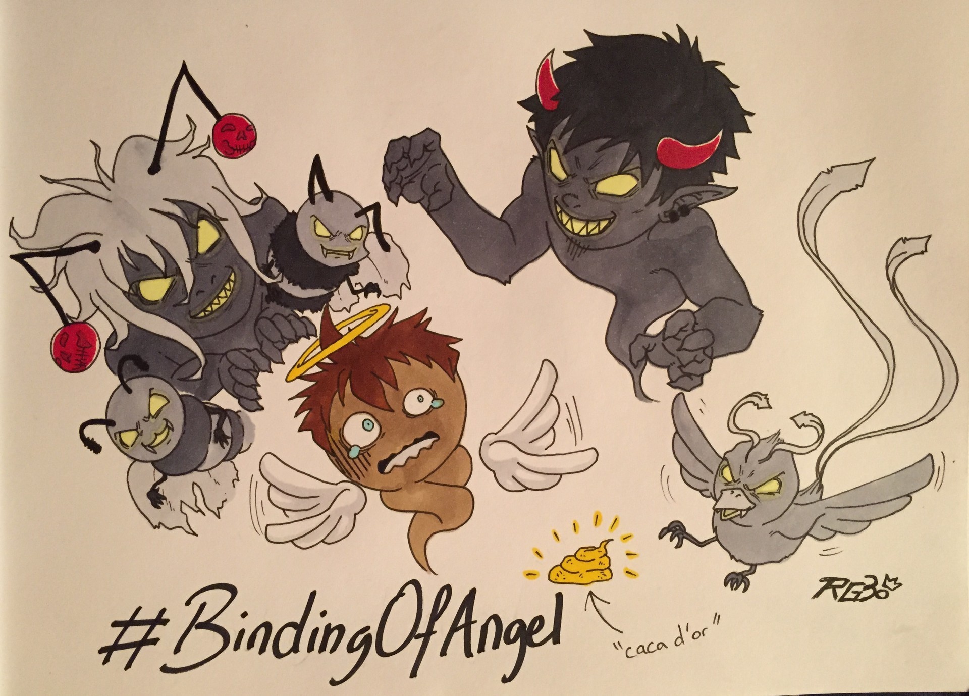 ArtStation - Binding of Angel