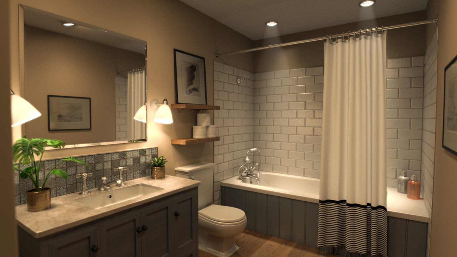 Richard Cope - Architectural Visualisation Masterclass - Bathroom